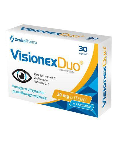 Visionex Duo kapsułki utrzymujące prawidłowe widzenie, 30 kapsułek ...