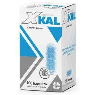 XKAL Chlorek potasu, 100 kapsułek | aptekacurate.pl