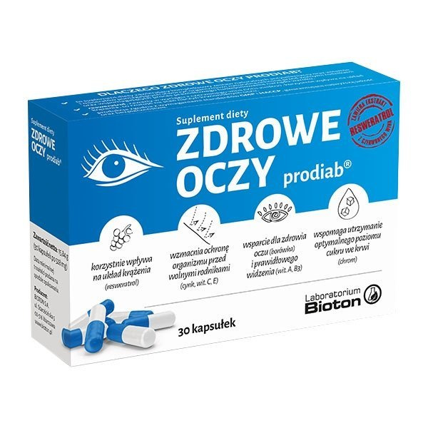 Zdrowe Oczy Prodiab kapsułki 30 kapsułek | APTEKA \ LEKI I SUPLEMENTY ...