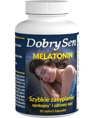 Dobry Sen Melatonin, 30 kapsułek | aptekacurate.pl
