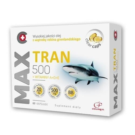 MAX TRAN 500, 60 kapsułek | APTEKA \ LEKI I SUPLEMENTY \ ODPORNOŚĆ ...