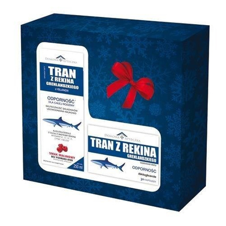 Zestaw Prezentowy Tran z rekina grenlandzk | APTEKA \ LEKI I SUPLEMENTY ...